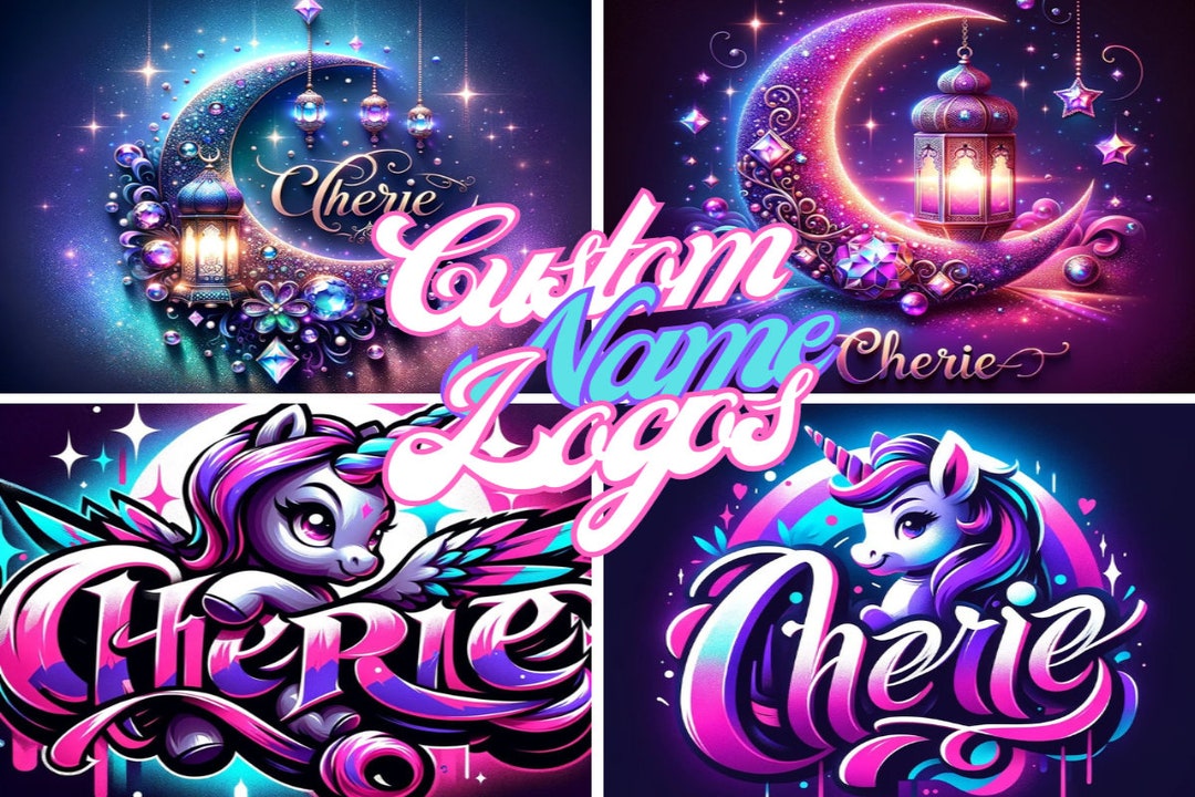 Custom Name Logos - Made to Order - Etsy