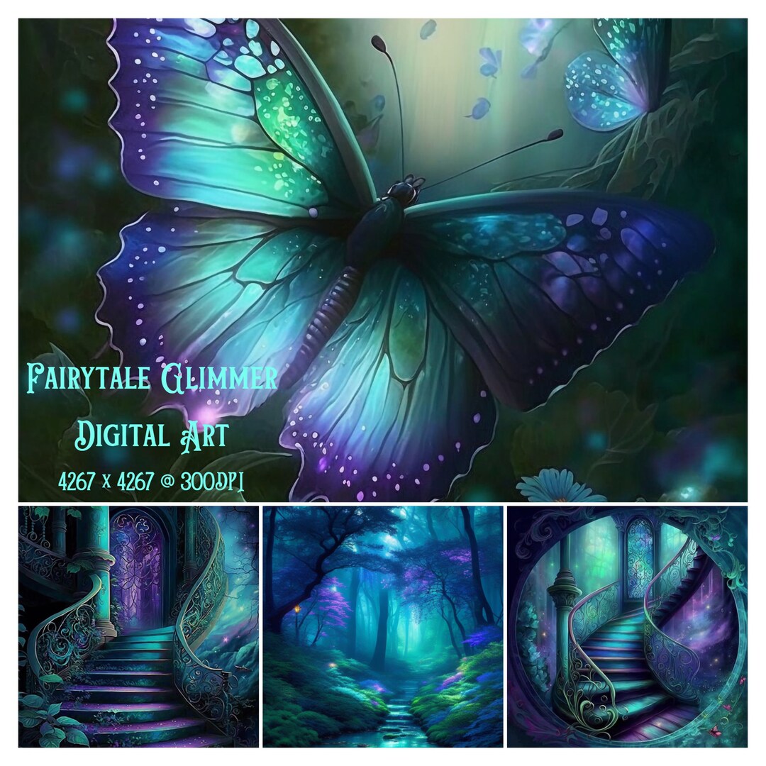 Fairytale Glimmer Digital Art Prints | Fantasy PNG | Surreal | Images ...