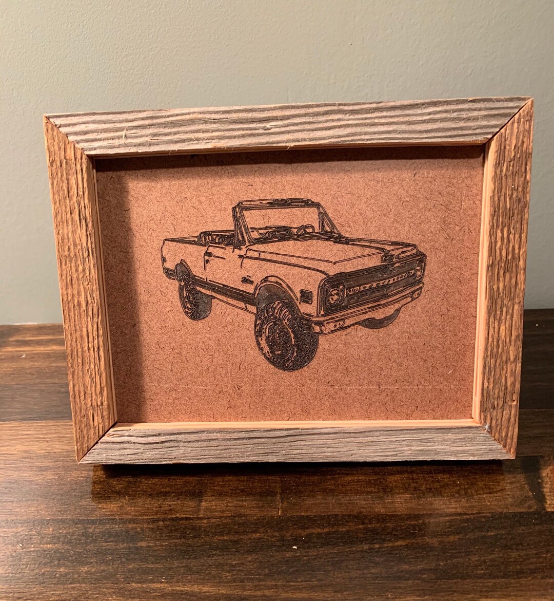 1970 Chevy Blazer Laser Engraved Sign, Chevy Blazer, C-10, C-10 Blazer ...