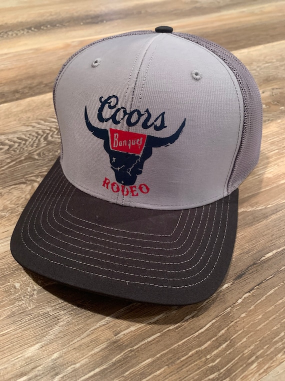 Coors Rodeo Retro Inspired Hat Coors Banquet Hat | Etsy