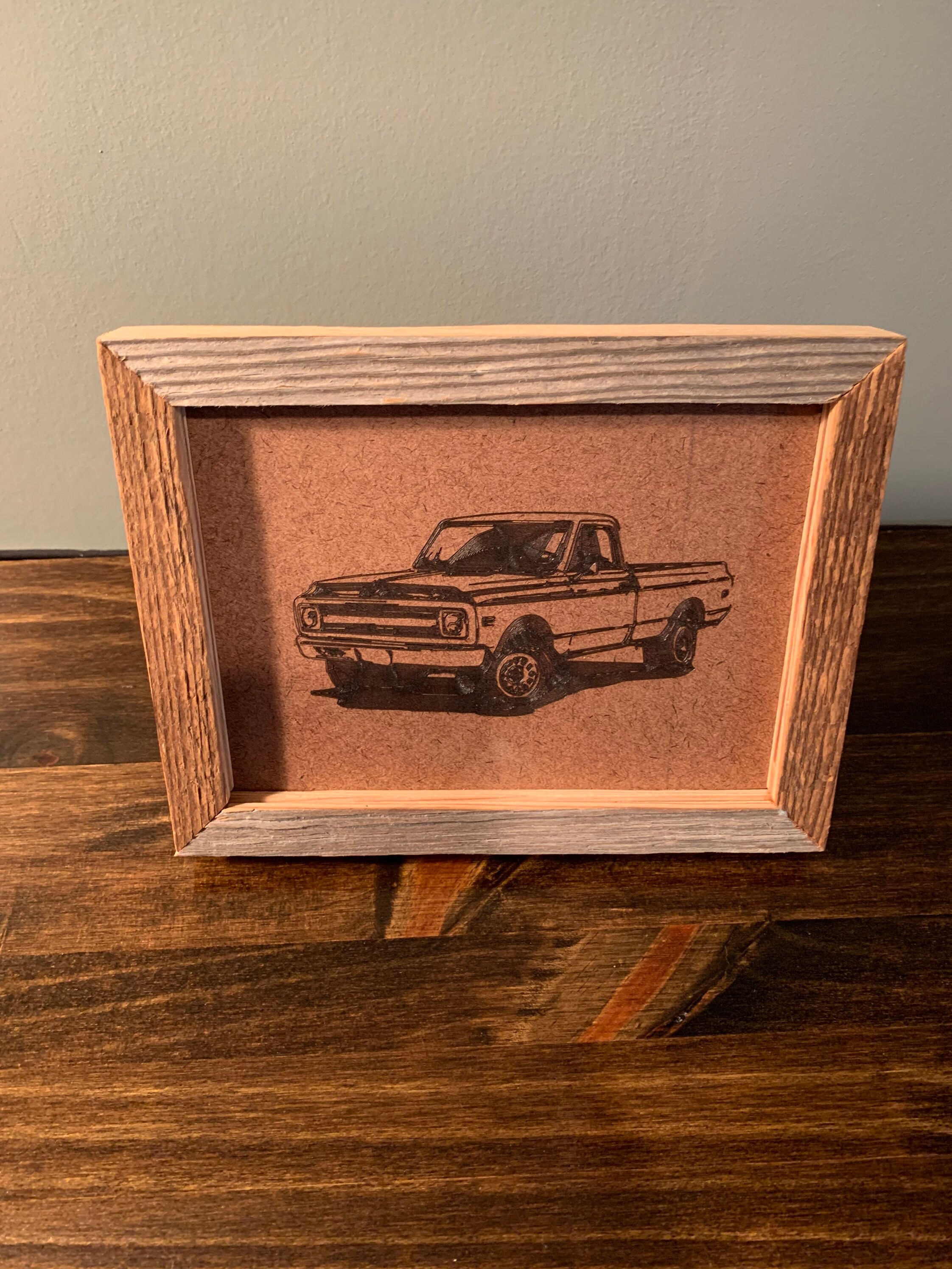 1970 Chevy C-10 Laser Engraved Sign, Chevy, C-10, Chevy C-10, Chevy ...