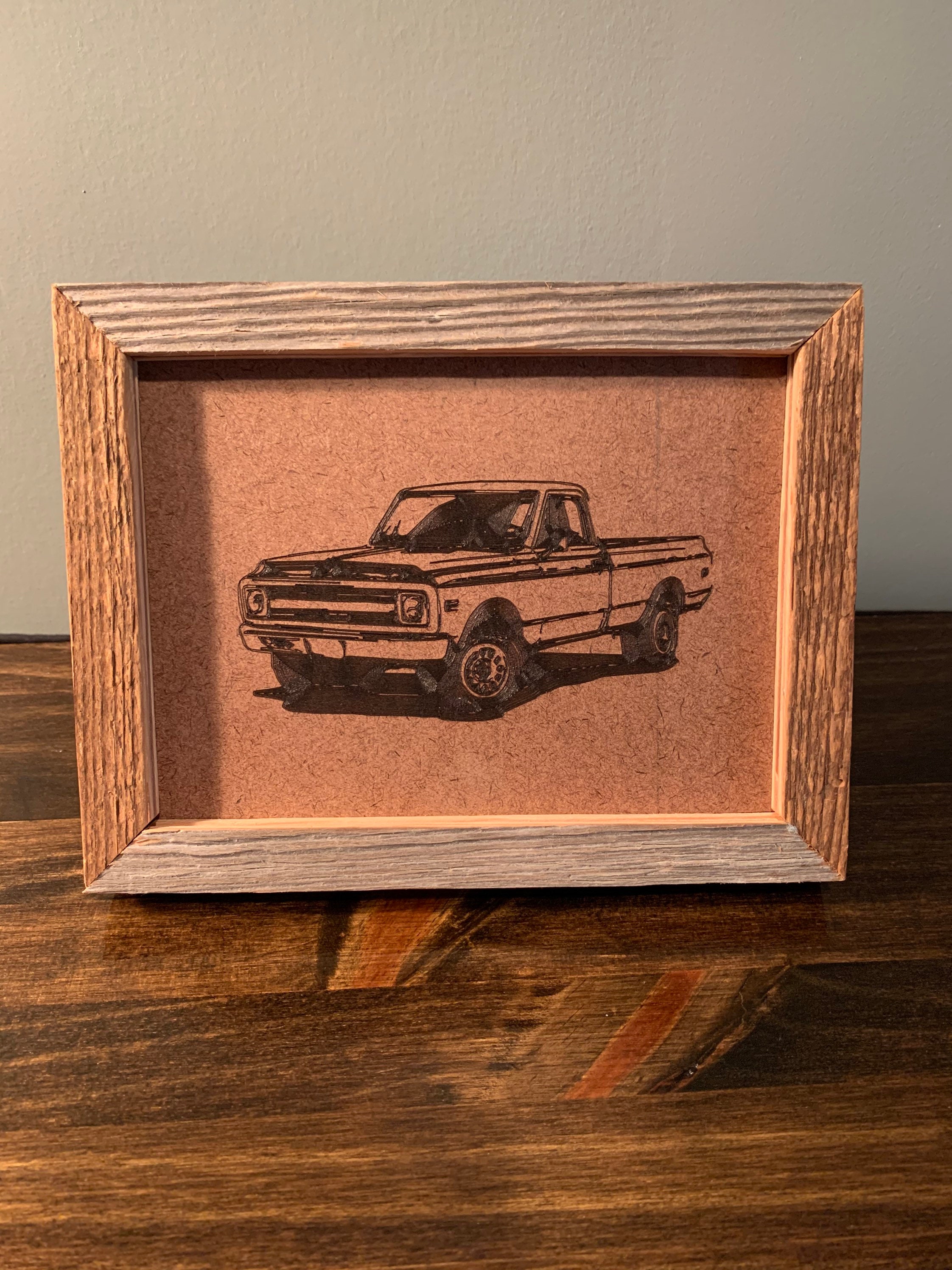 1970 Chevy C-10 Laser Engraved Sign, Chevy, C-10, Chevy C-10, Chevy ...