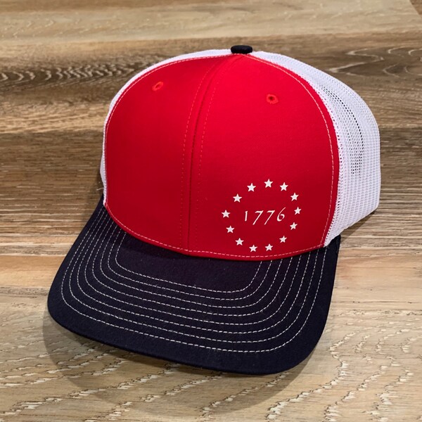 Betsy Ross Flag Hat - Etsy