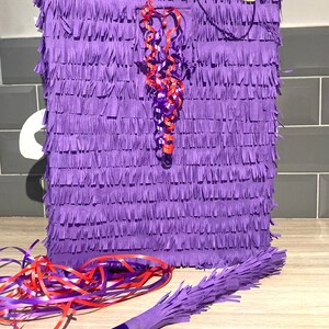 Number Block 6 Piñata and Wooden Piñata Stick - Etsy UK