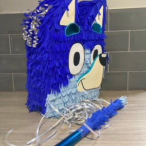 Bluey Piñata & Wooden Piñata Stick - Etsy UK
