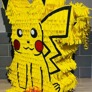 Pikachu Piñata and Wooden Piñata Stick - Etsy UK