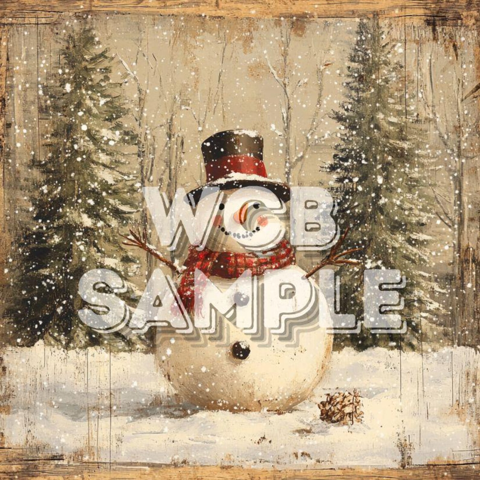Vintage Snowman Printable Bundle, Snowman PNG, DIY Sign, Christmas ...