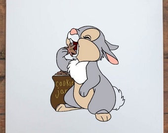 Thumper Sticker | Etsy