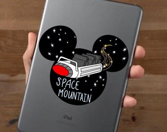 Space Mountain Sticker - Etsy