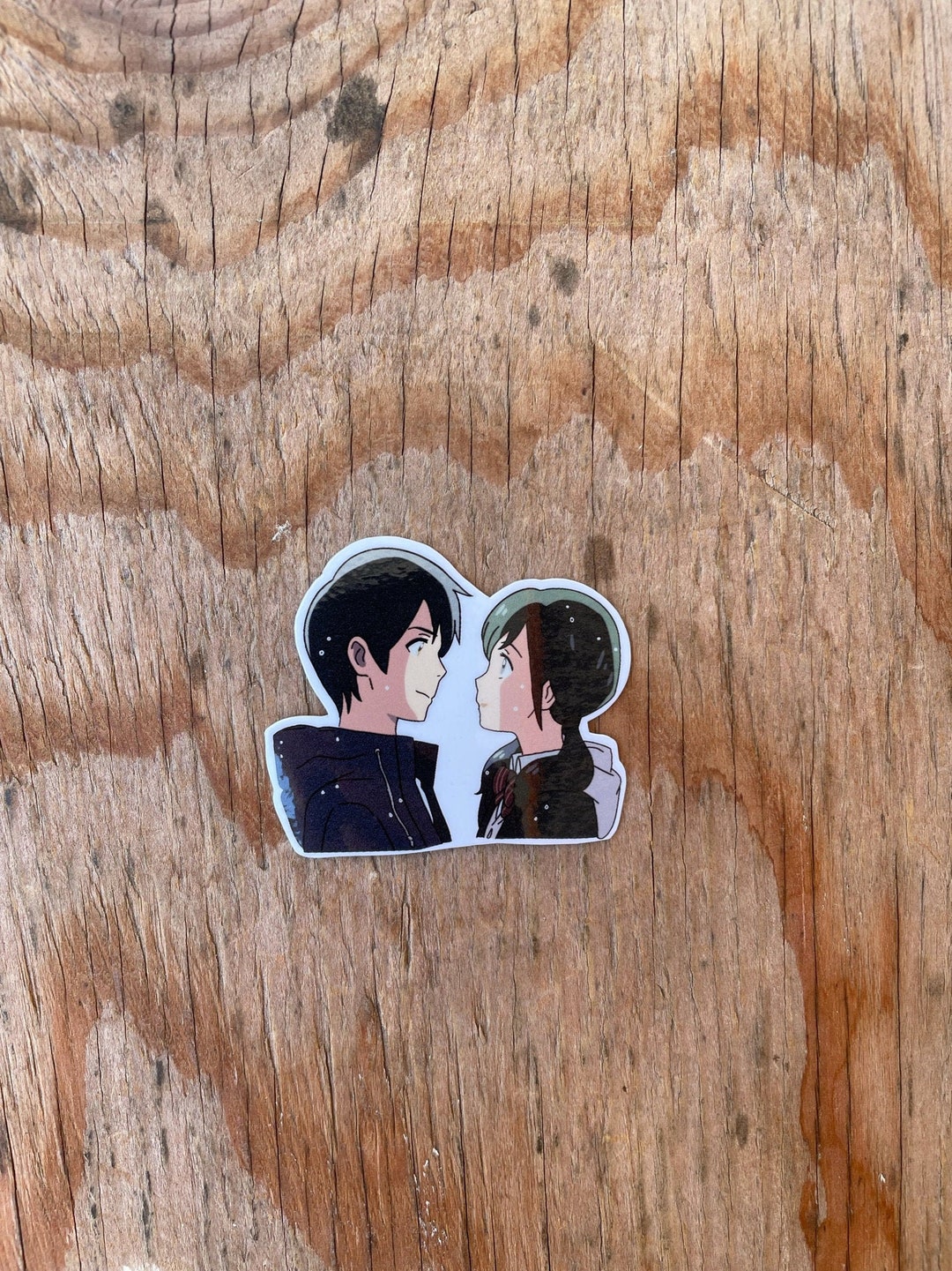 Weathering With You Sticker/hina and Hodaka - Etsy