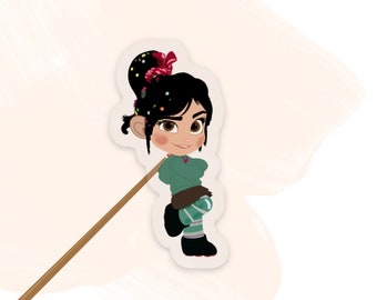Vanellope Von Schweetz Sticker Glitch Sticker Sugar Rush Sticker Disney ...