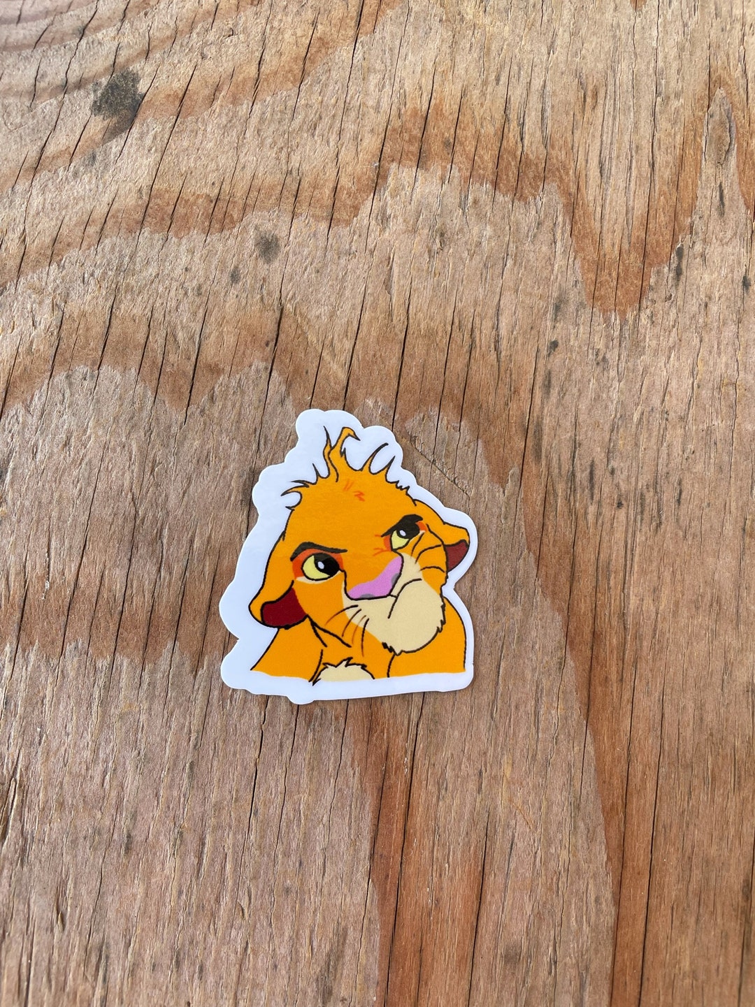 Lion King's SIMBA Sticker - Etsy