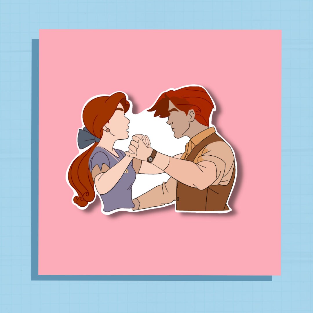 Anastasia and Dimitri Sticker - Etsy