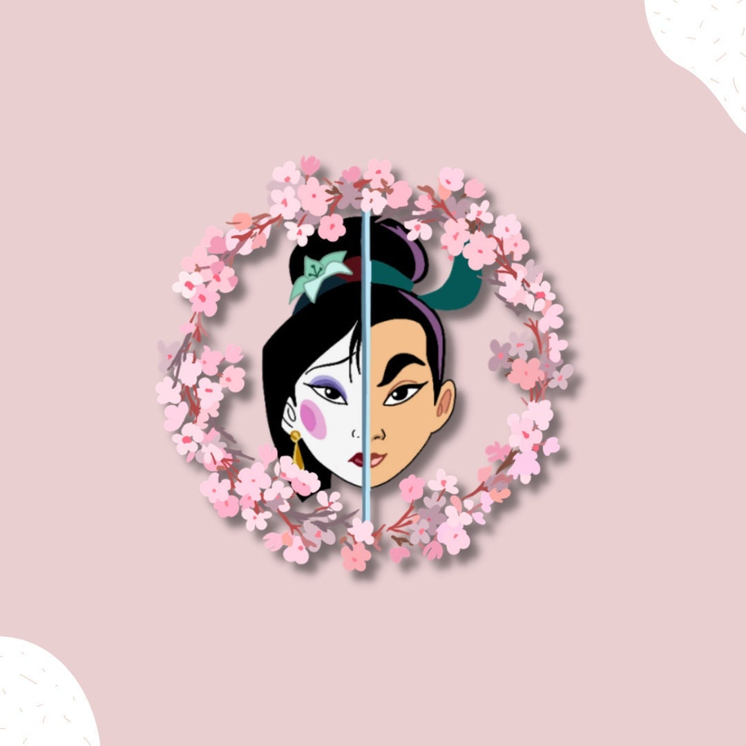 Mulan Sticker - Etsy