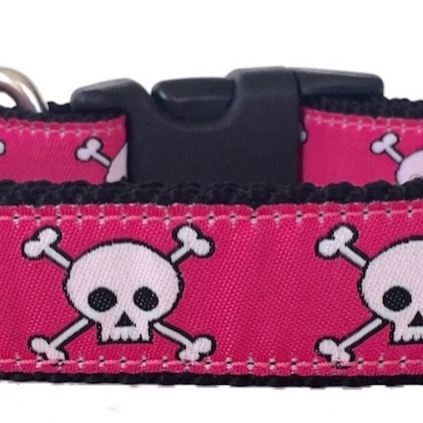 Skull Dog Collar - Etsy