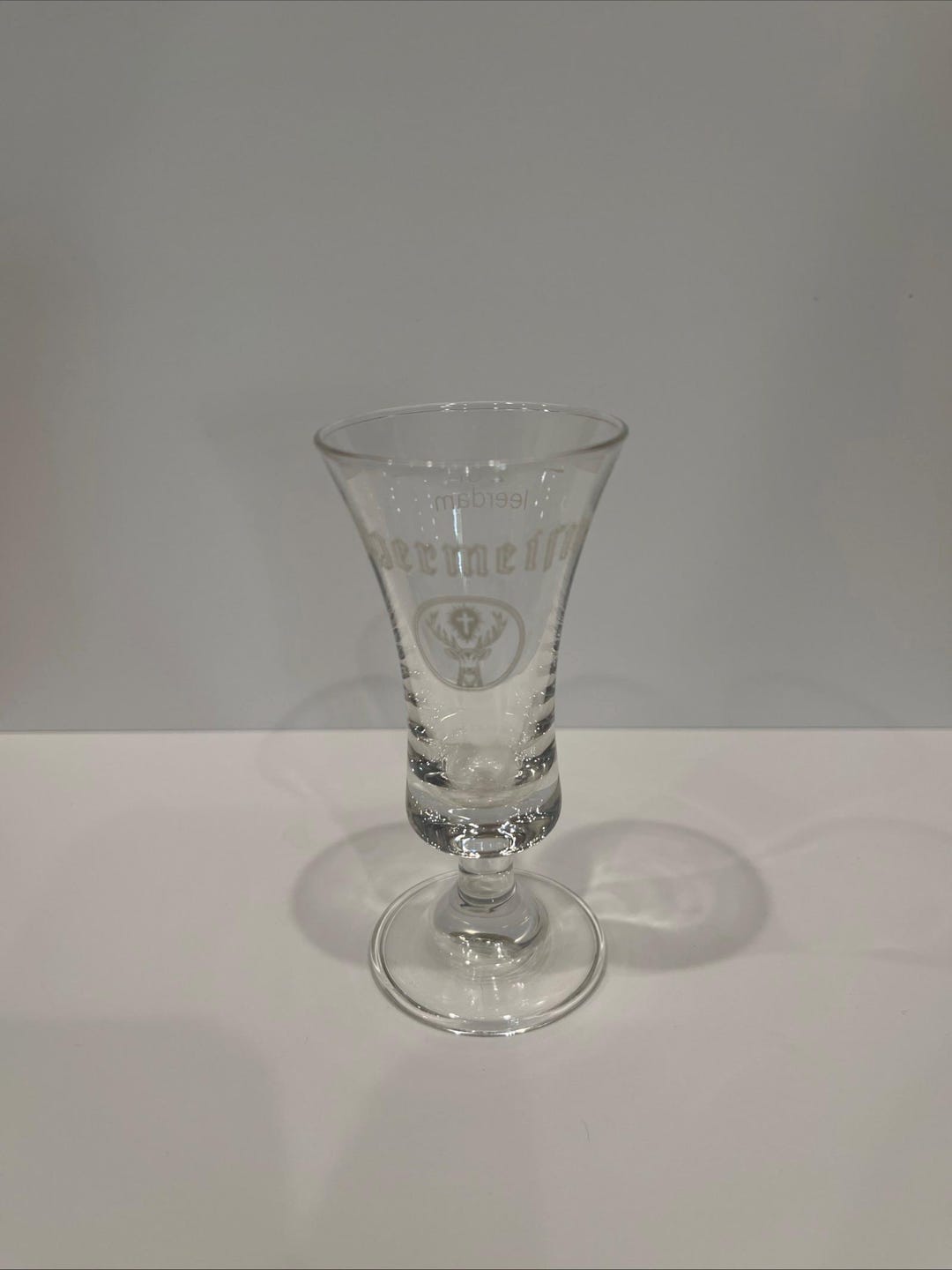 Jagermeister Shot Glass W/ Stem , Bottoms Up. - Etsy