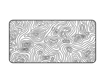 Topo Keyboard Mat - Etsy