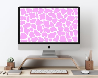 Pink Cow Wallpaper | Etsy