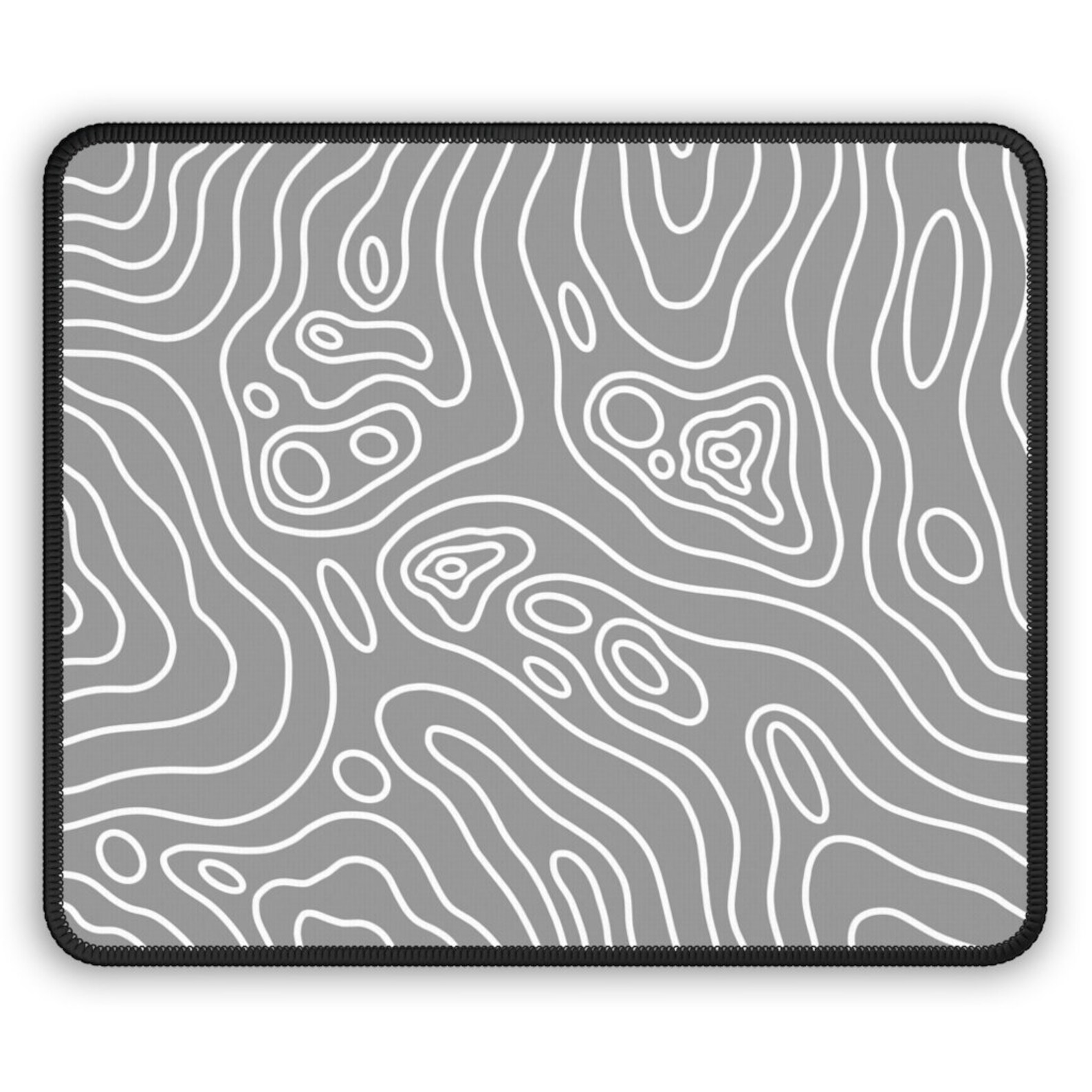 Gray Topographic Mouse Pad Gray Mouse Pad Topo Mouse Pad | Etsy