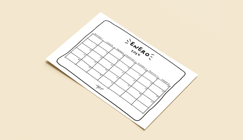 Pinoy Filipino Doodle Calendar Planner 2024 Printable PDF JPG - Etsy UK