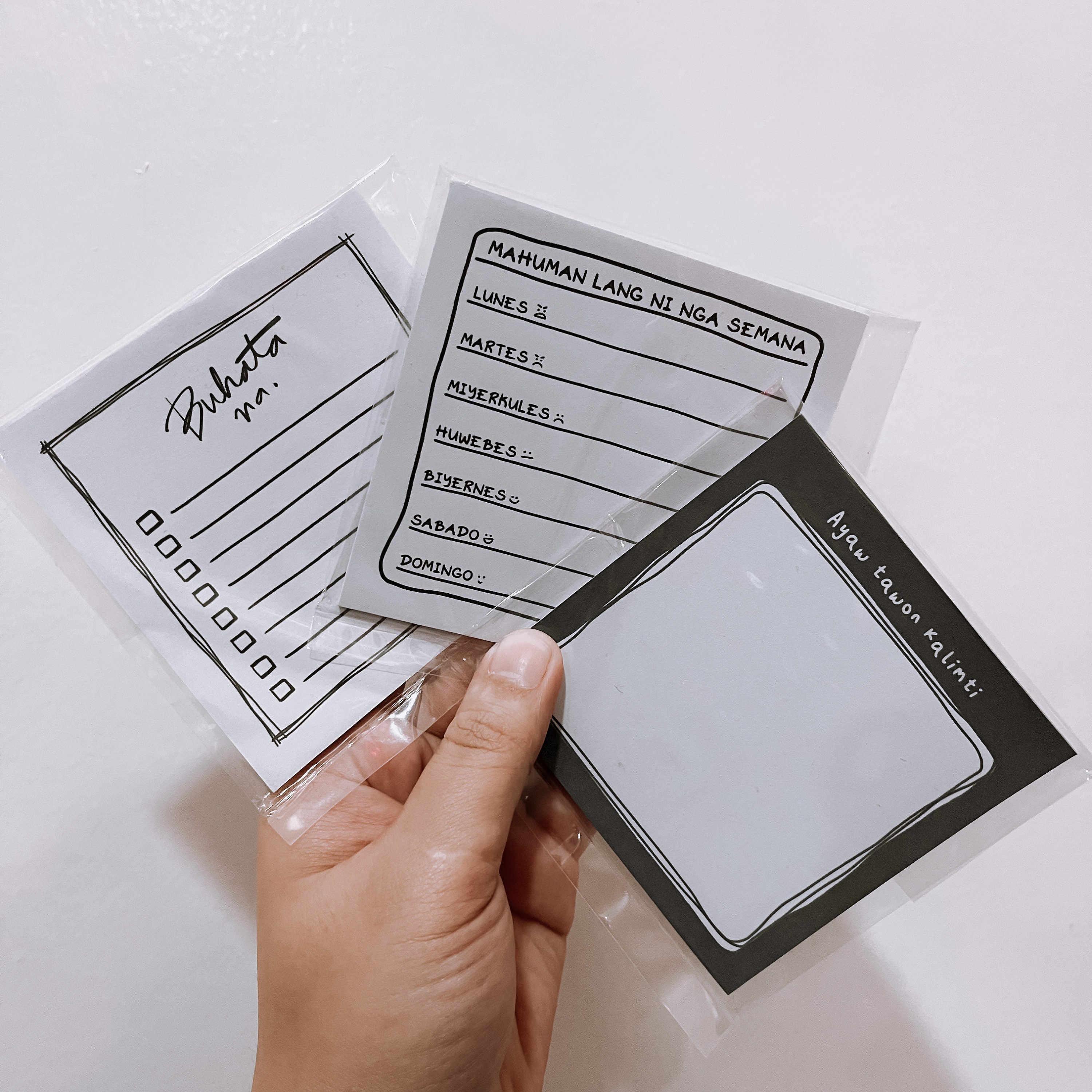 Filipino / Bisaya Notepad Printable and Downloadable - Etsy