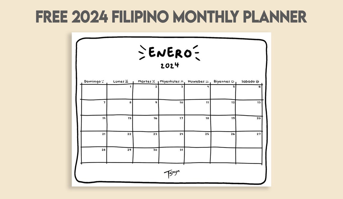 Filipino / Bisaya Notepad Printable and Downloadable - Etsy