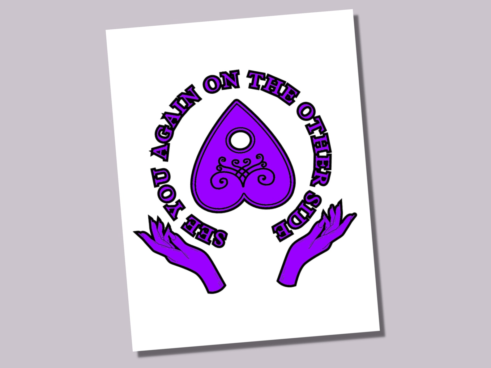 Witchy Coloring Page Ouija Coloring Page Ouija Planchette - Etsy