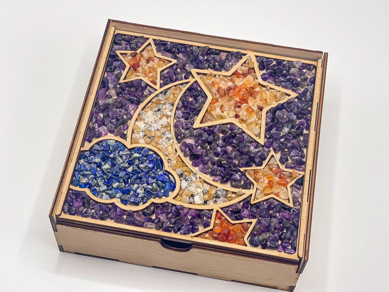 Crystal Craft Kit DIY Craft Kit With Crystals Crystals Date - Etsy