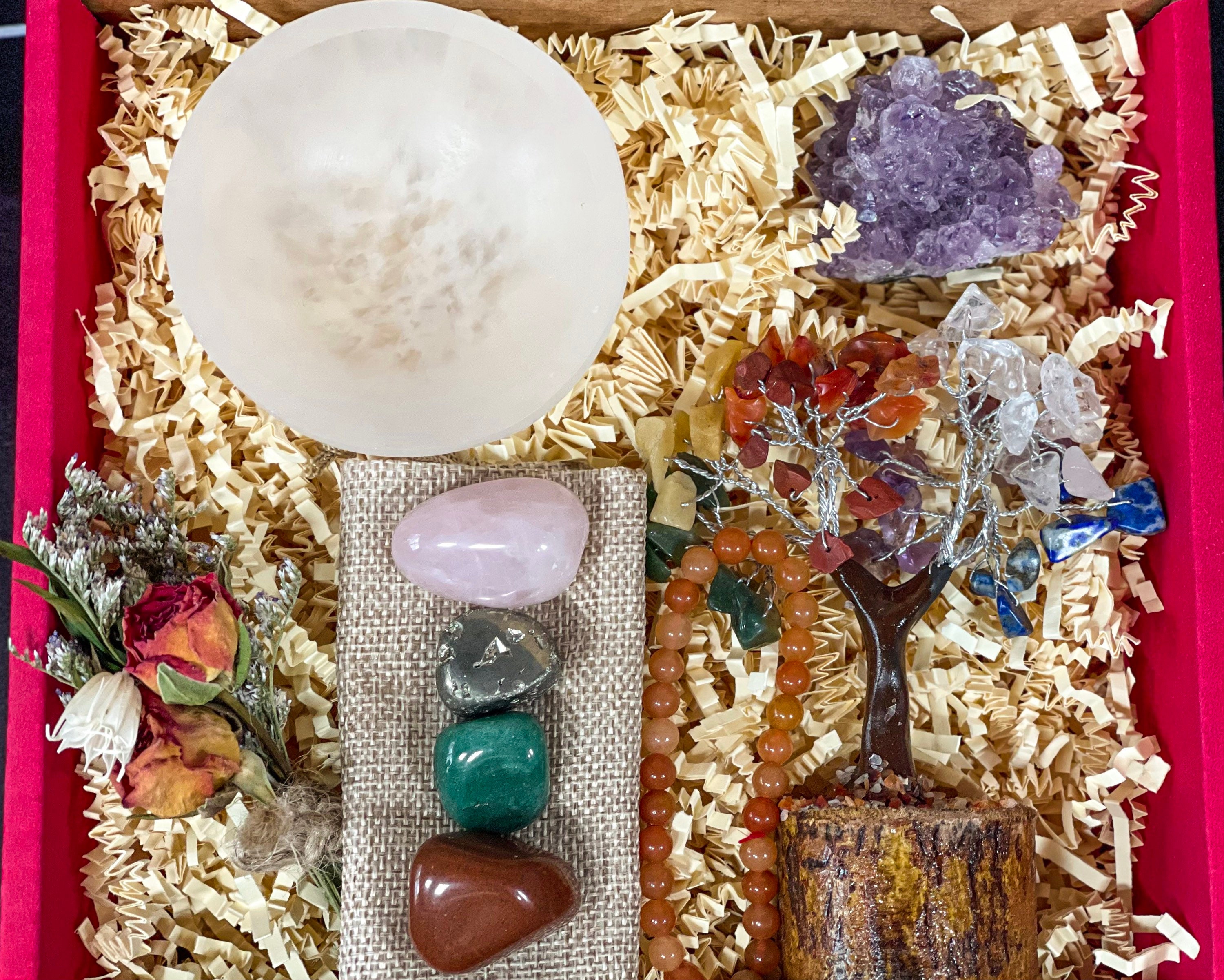 Taurus Crystal Set Taurus Crystal Box Birthday Crystal Gift - Etsy