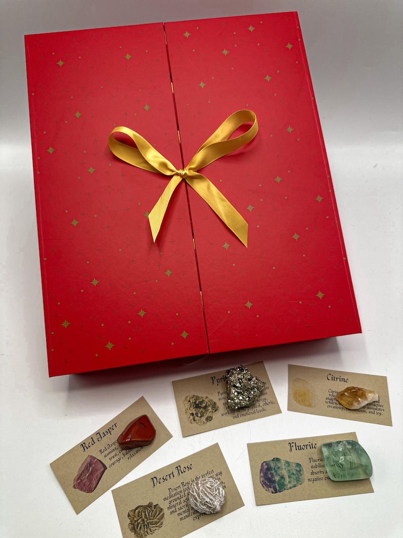 2025 Crystal Advent Calendar, Raw and Tumbled Stones Calendar ...