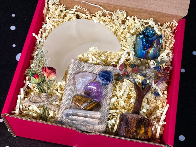 Birthday Crystal Set Birthday Crystal Box Crystal Birthday - Etsy