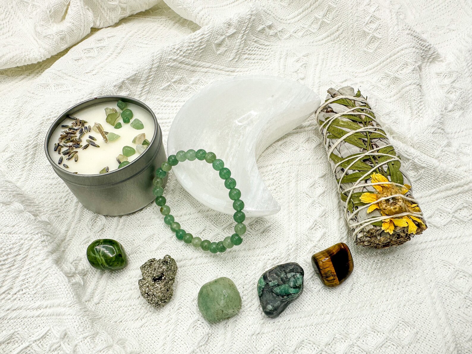 Deluxe Abundance Set Abundance Crystals Attract Wealth and - Etsy
