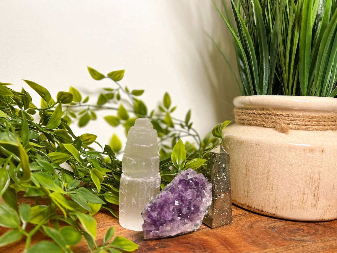 Crystal Home Kit, House Protection Set, Positive Energy Crystal Set ...