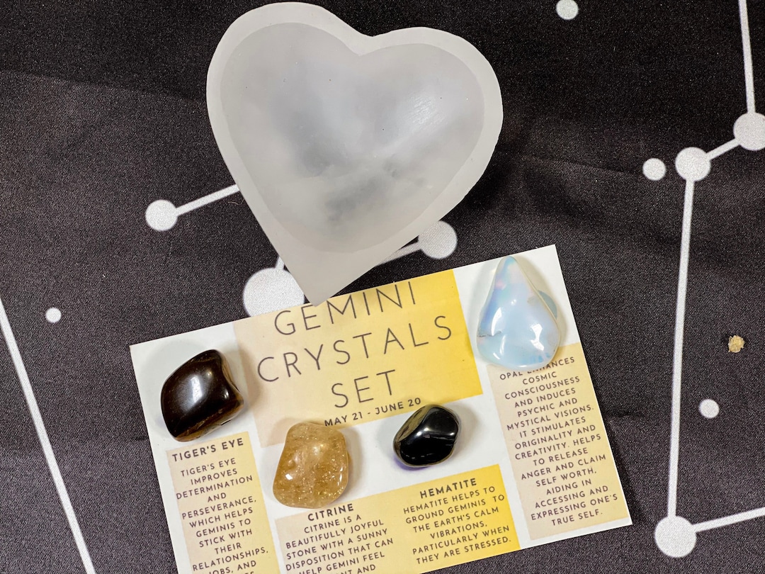 Gemini Crystals, Gemini Crystal Set, Gemini Crystal Box, Crystals for ...