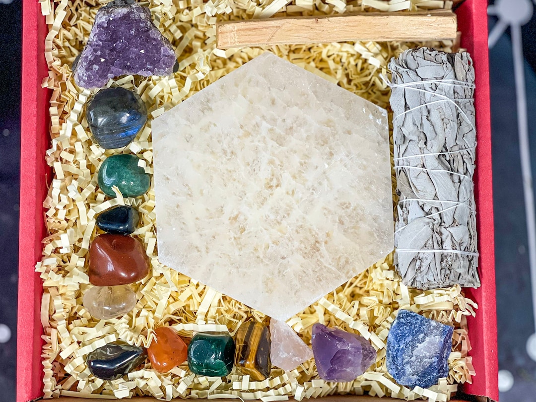 Large Deluxe Beginners Crystal Set, Crystal Starter Set, Crystal Kit ...