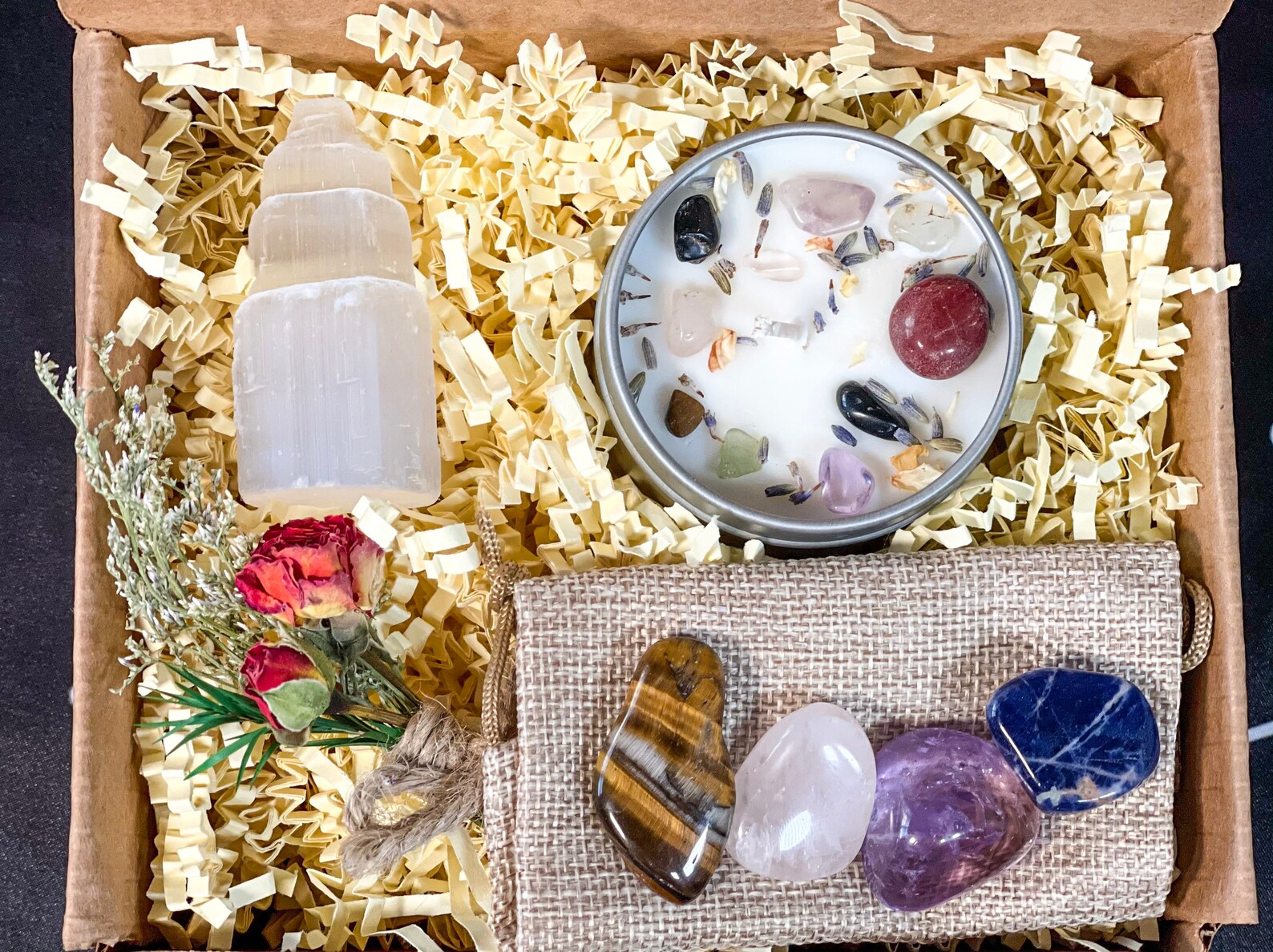 Crystal Kit Box Healing Crystal Kit Birthday Crystal Box - Etsy