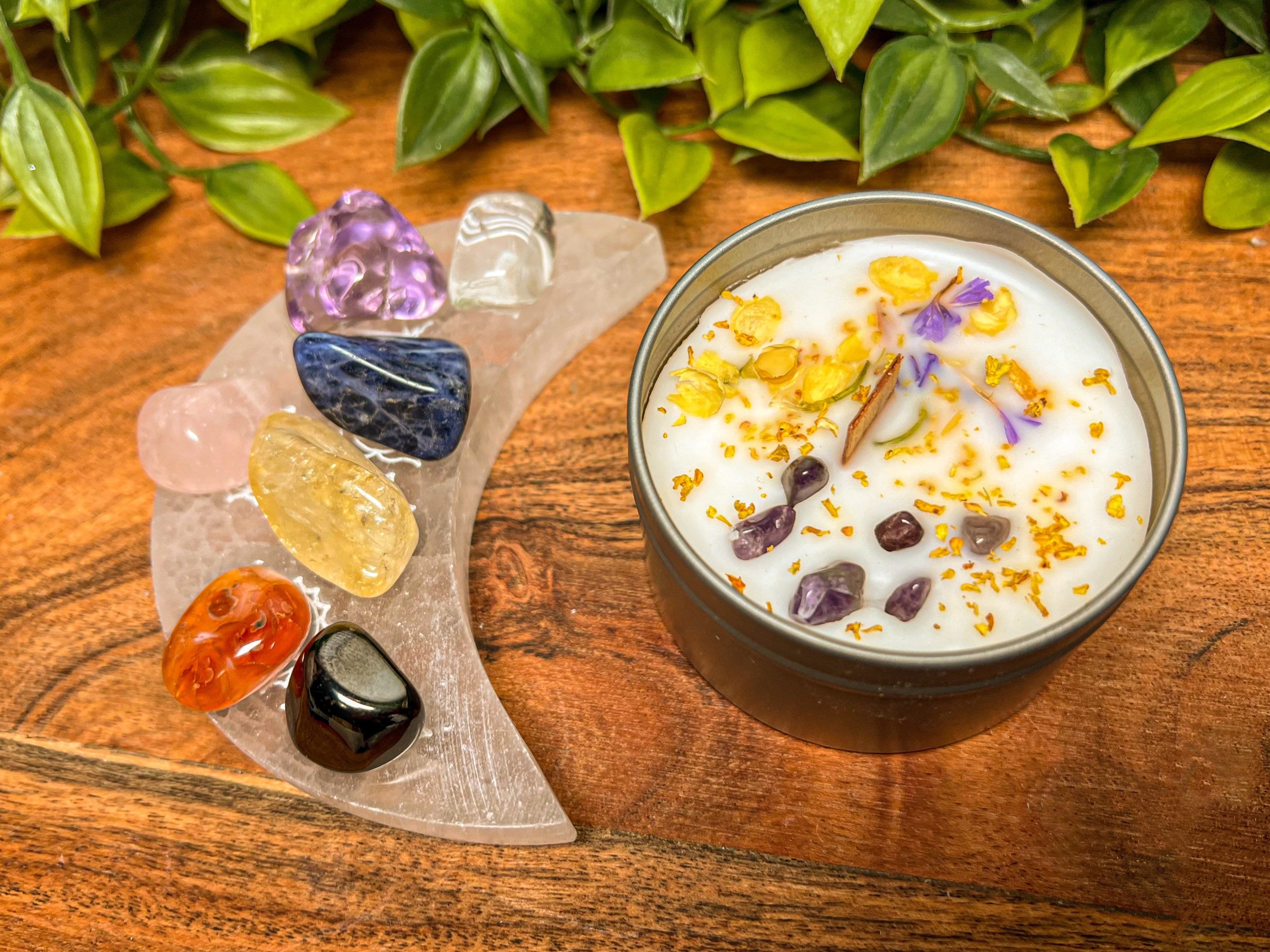 Chakra Crystals Set Crystals Gift Set Balancing Crystals - Etsy