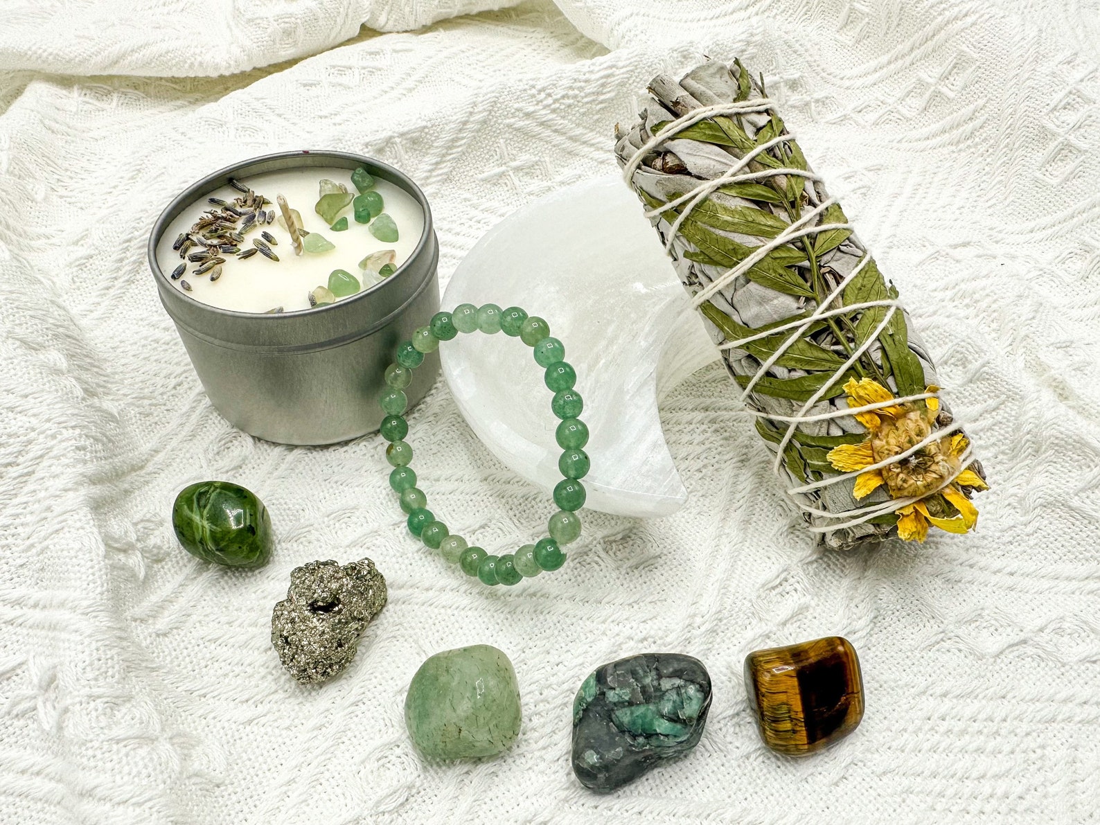 Deluxe Abundance Set Abundance Crystals Attract Wealth and - Etsy
