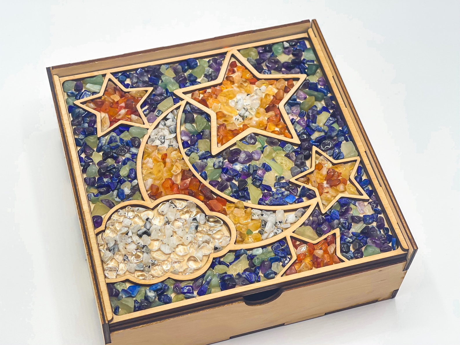 Crystal Craft Kit DIY, Craft Kit With Crystals, Crystals Date Night Box ...