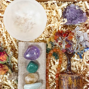 Deluxe Libra Crystals Set, Libra Crystals Box, Crystals for Libra ...