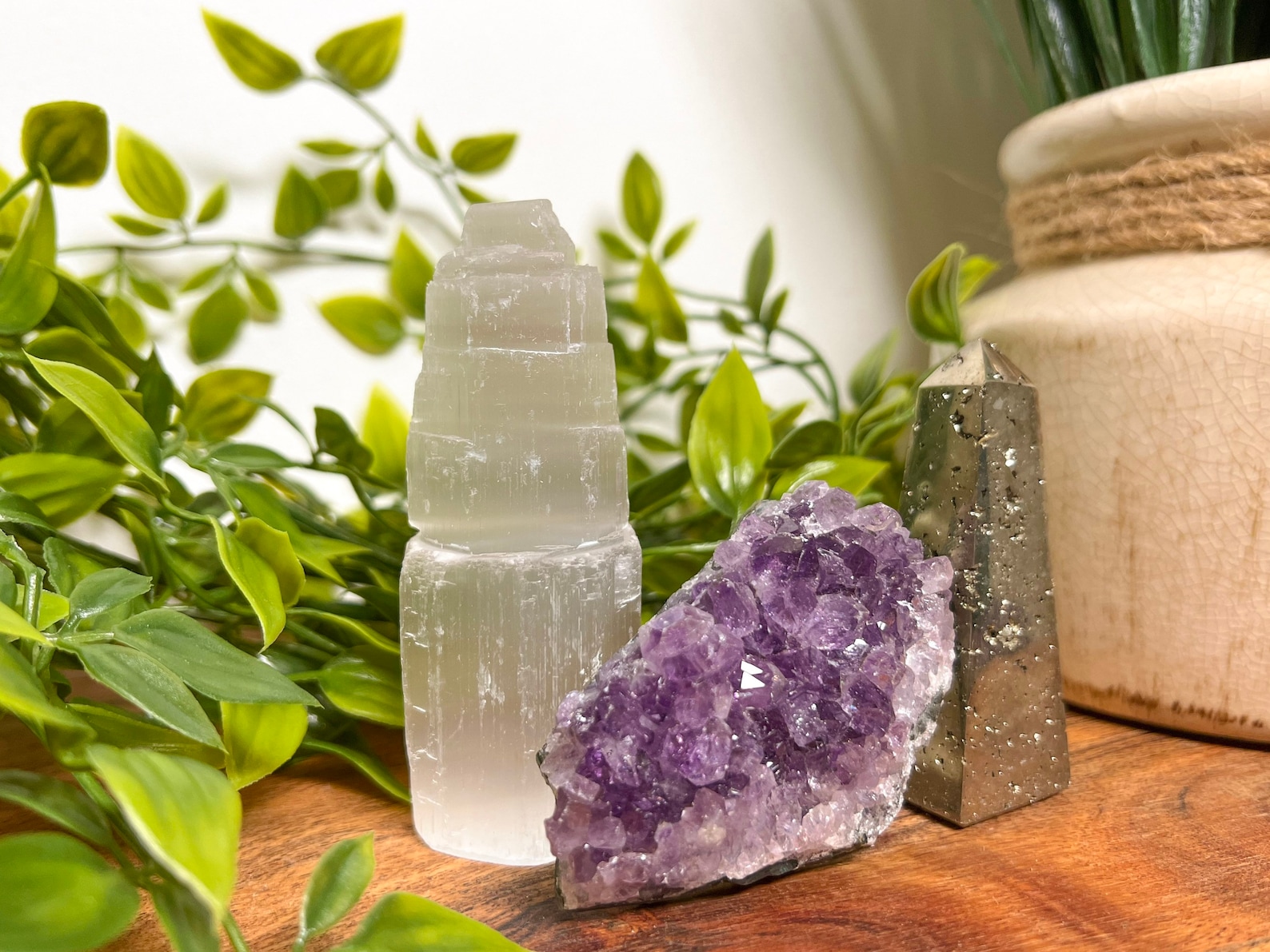 Crystal Home Kit, House Protection Set, Positive Energy Crystal Set ...