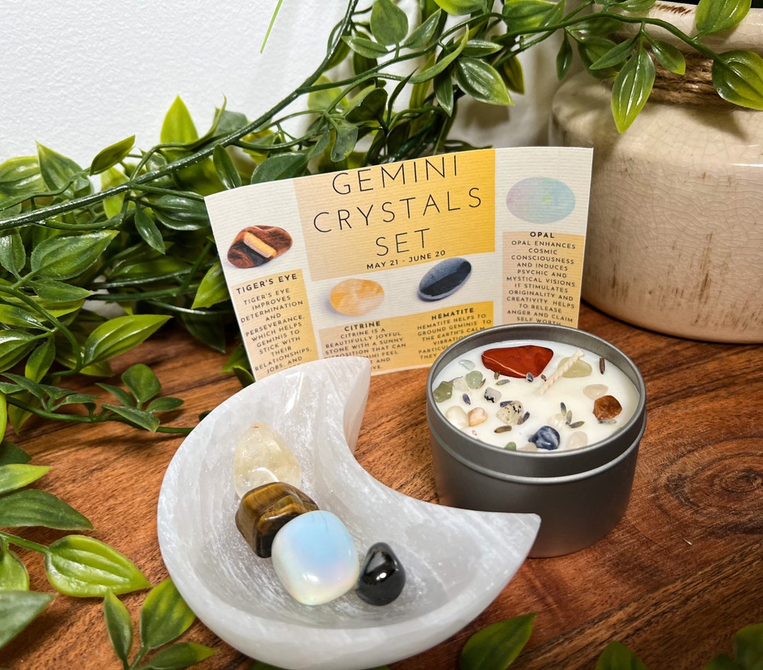 Gemini Crystal Set, Gemini Crystals, Crystals for Gemini, Gemini ...