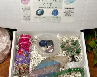 Crystal Craft Kit DIY Craft Kit With Crystals Crystals Date - Etsy