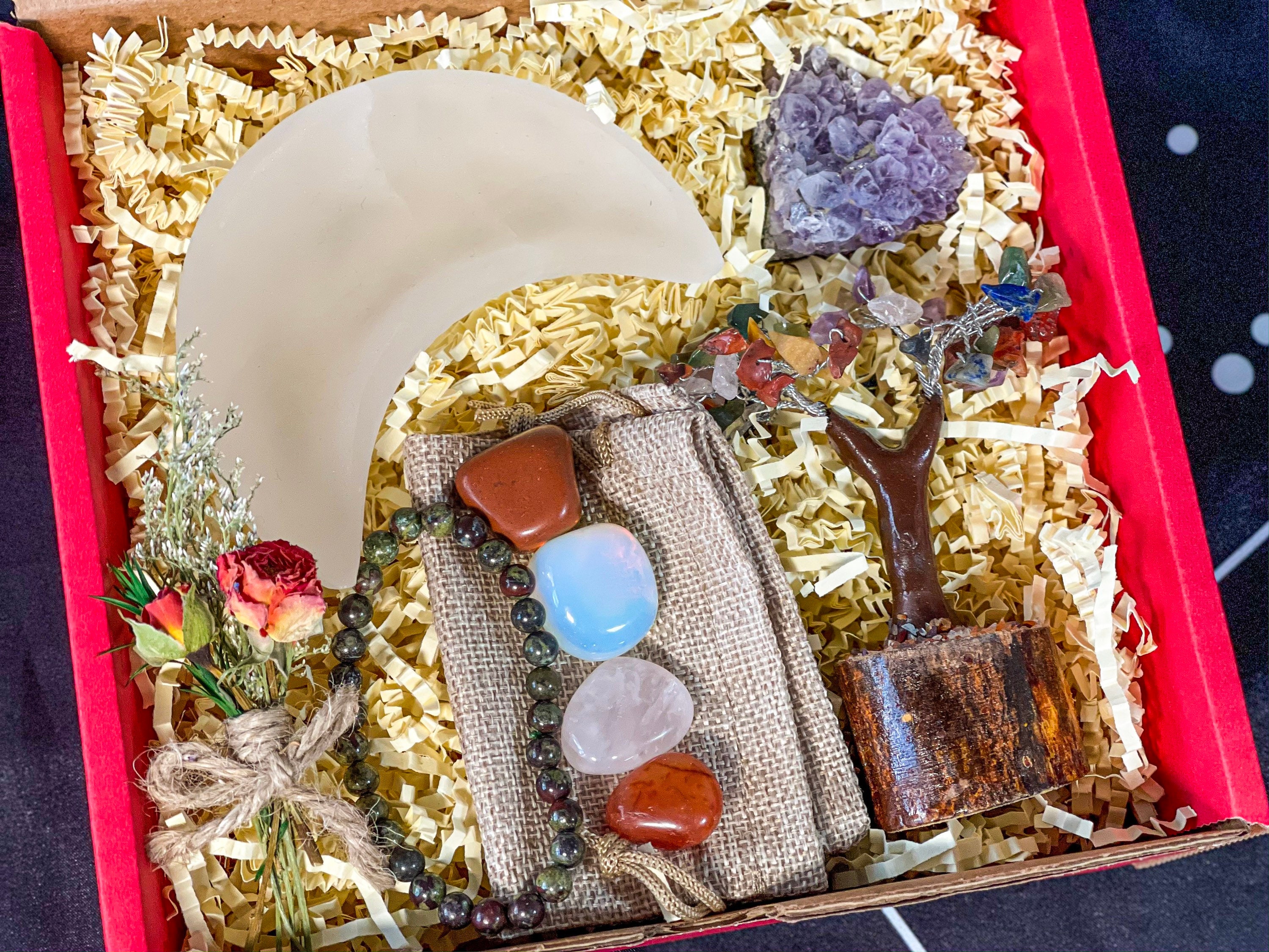 Cancer Crystals Box Cancer Deluxe Crystal Box Birthday - Etsy