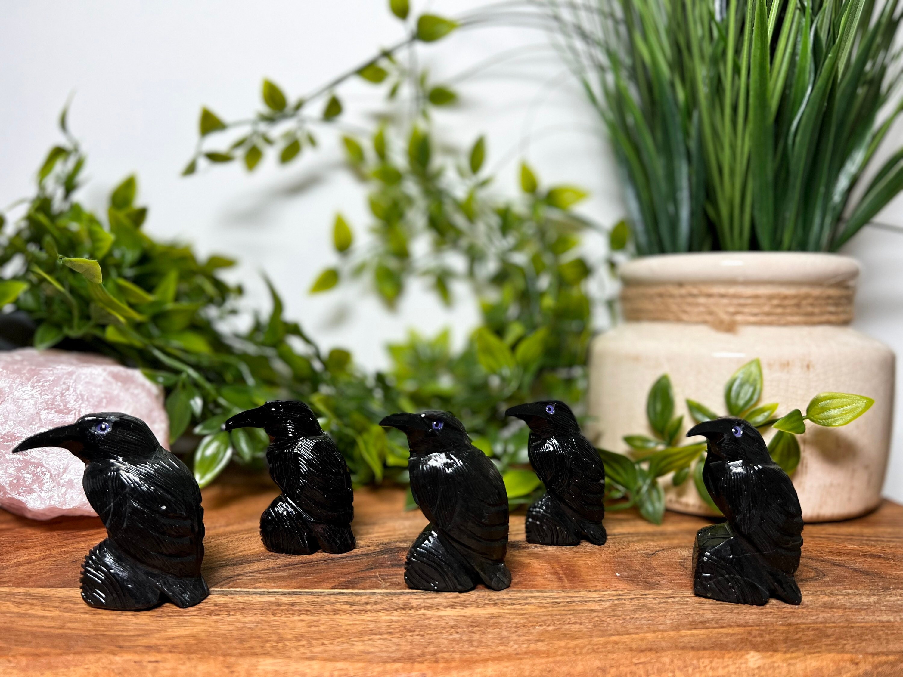 Black Onyx Raven Raven Black Onyx Stone 2.5 Inches Tall - Etsy