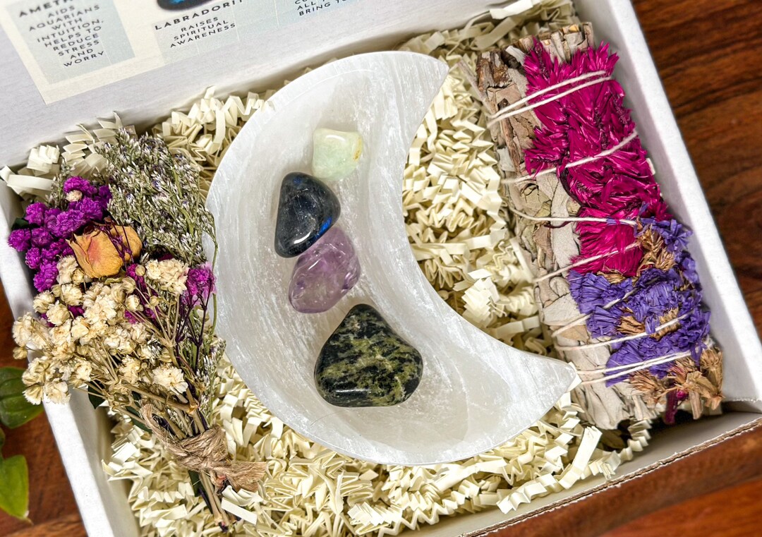 Aquarius Crystal Gift Set, Aquarius Crystal Box, Aquarius Gift ...