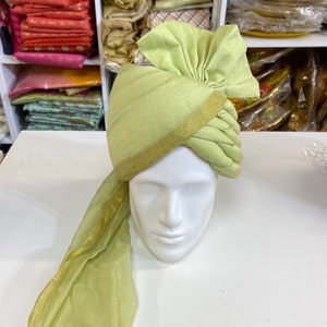 Indian Wedding- Hindu Safa With Velcro for Baraati/family Members, Safa ...