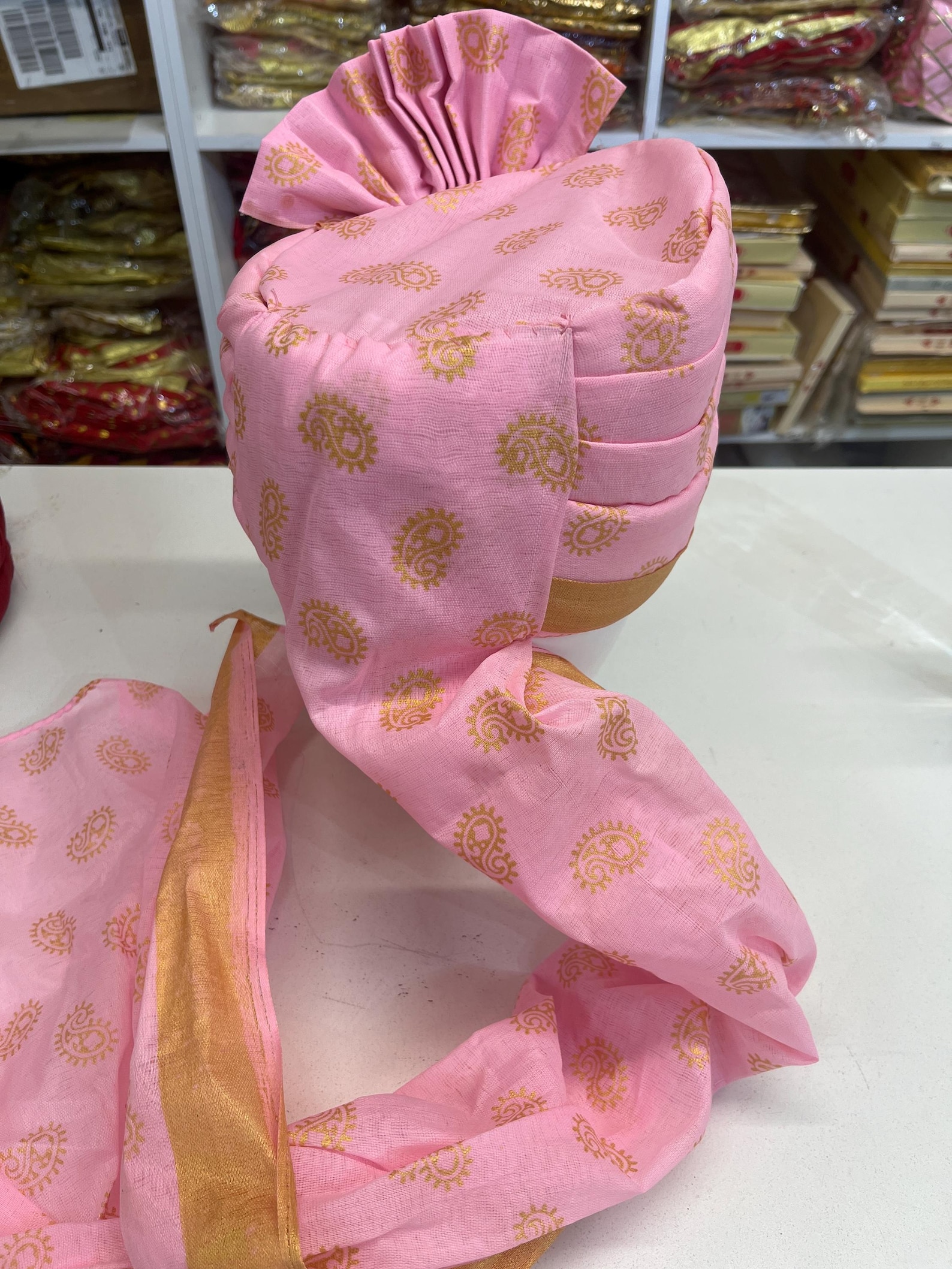 Indian Wedding- Hindu Safa With Velcro for Baraati/family Members, Safa ...