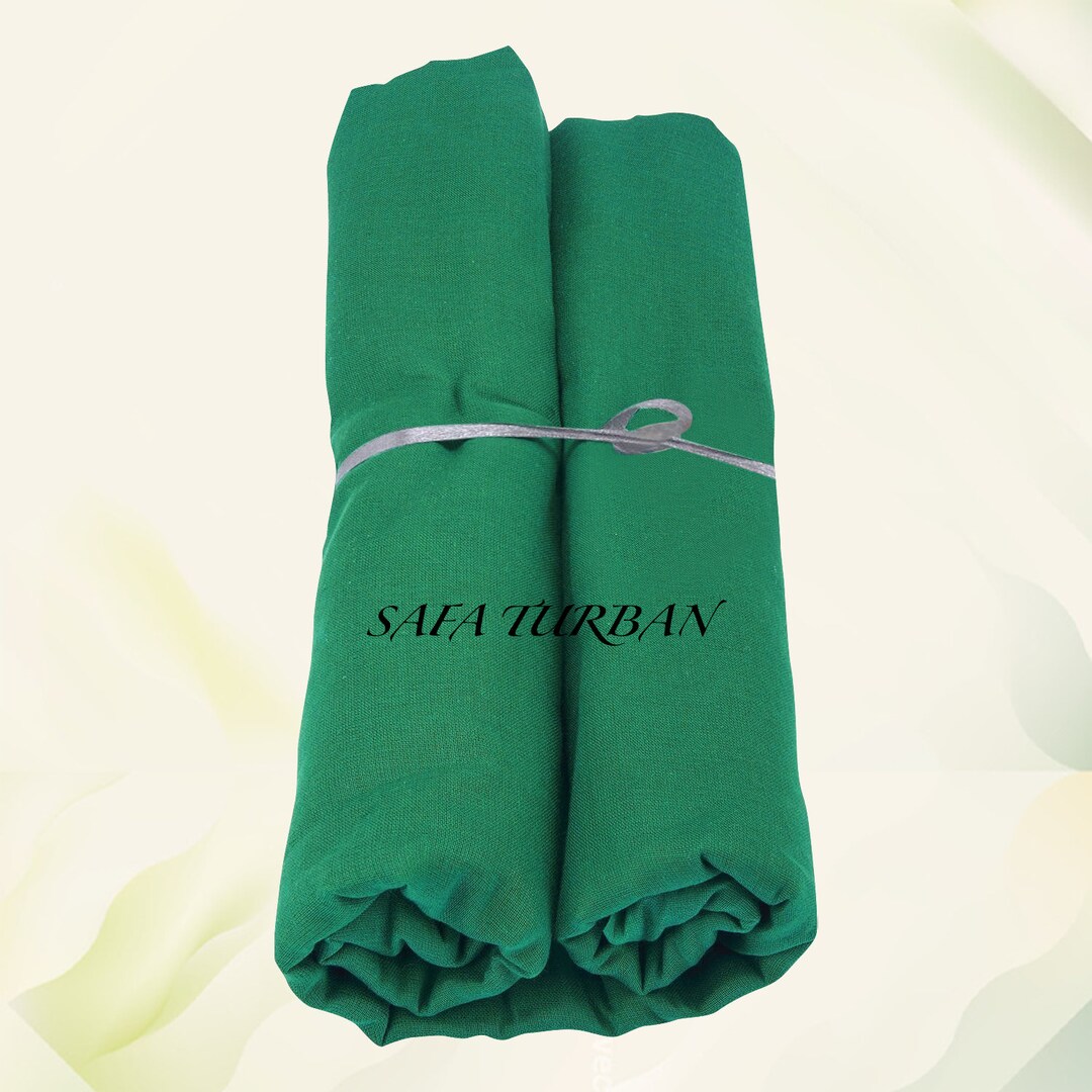 Sikh Turban- Cadmium Green (fullvoile)- Turban Fabric- Sikh Turban ...