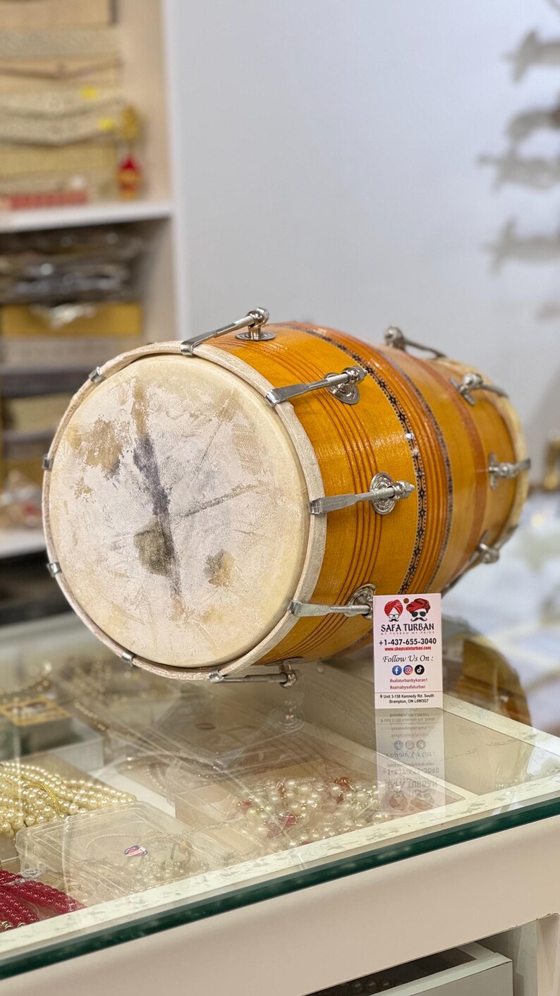 Wooden Dholki/wedding Celebration Instrument - Etsy